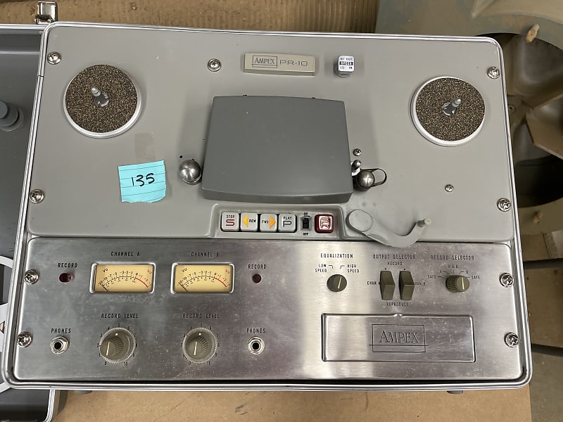 Ampex PR-10 in Portable Case | Reverb