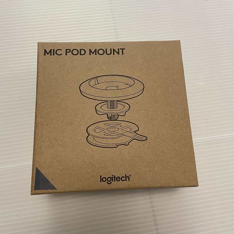 Logitech Mic Pod Mount - Black | Reverb