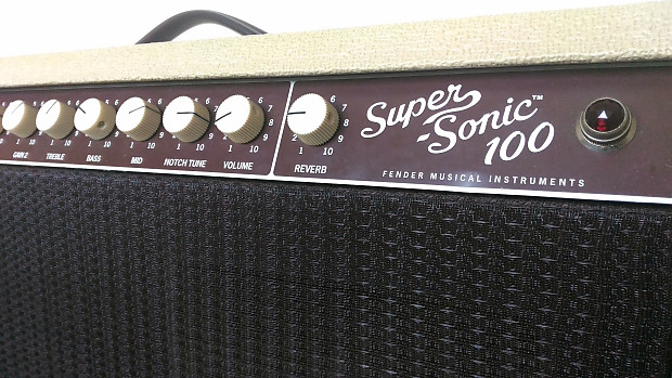 Fender Supersonic 100 Head Blonde | Reverb