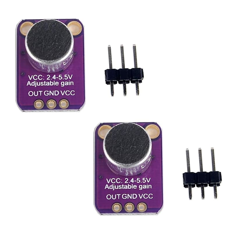 Electret Microphone Amplifier Adjustable Max4466 Module | Reverb