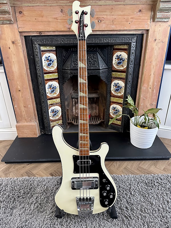 Rickenbacker 4001 1978 - White | Reverb UK