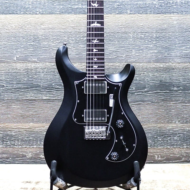 PRS S2 Standard 24 Satin Solid Mahogany Body Charcoal | Reverb