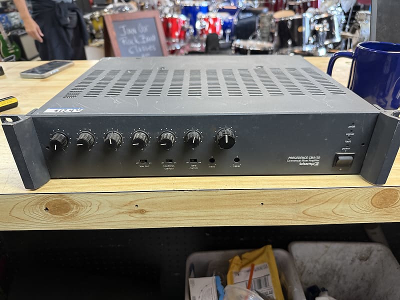 Biamp Precendence CMA 12 Mixer Amplifier | Reverb