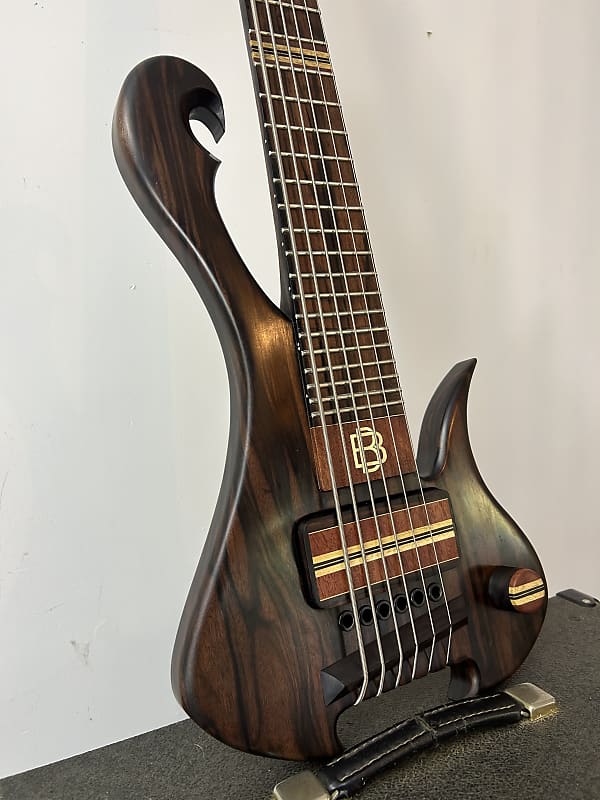 Handmade 6 String Ebony Bass 2024 - Oil | Reverb