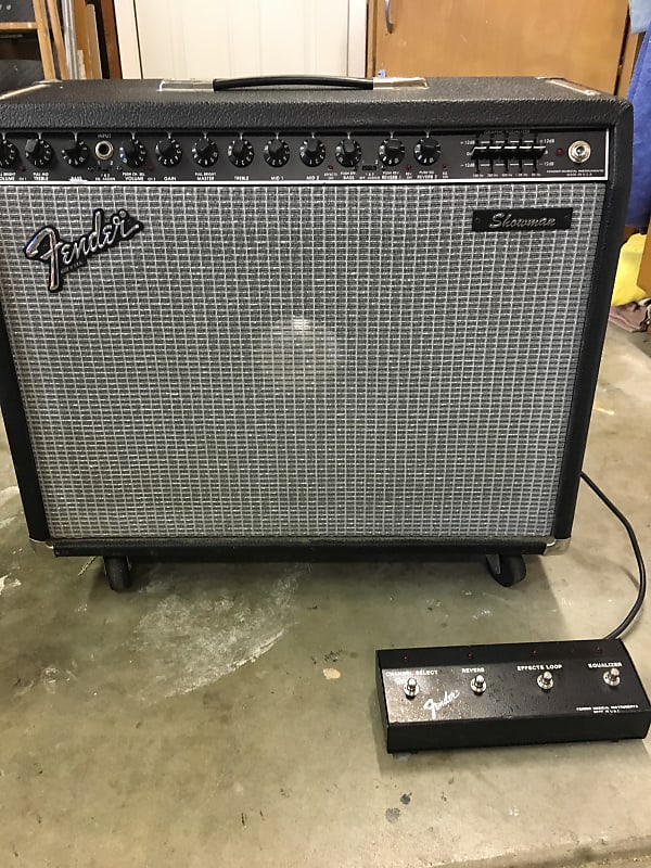 Fender Showman 112 Combo '80s Black | Reverb