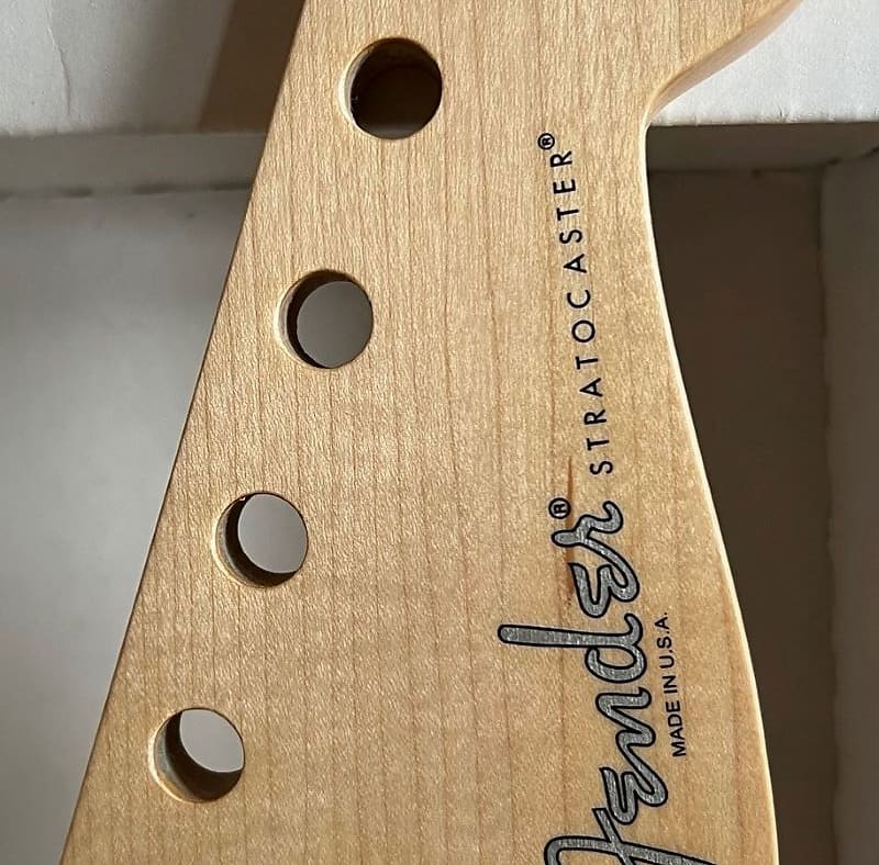 Fender American Stratocaster Neck - Channel Bound Rosewood | Reverb