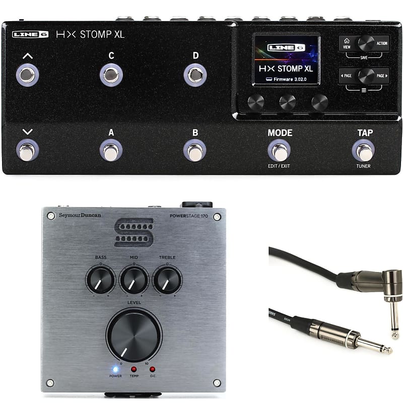 Line 6 HX Stomp XL Guitar Multi-effects Floor Processor and | Reverb