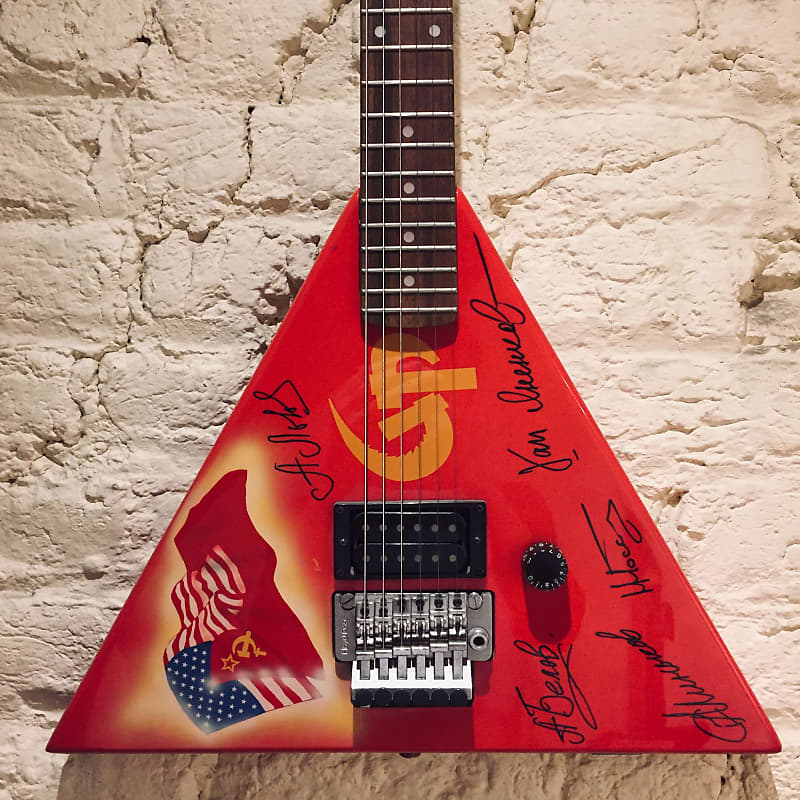 Kramer Gorky Park Balalaika Electric Guitar Red | Reverb