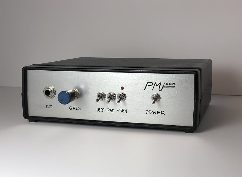 Yamaha PM 1000 1-channel microphone preamp with DI, in | Reverb