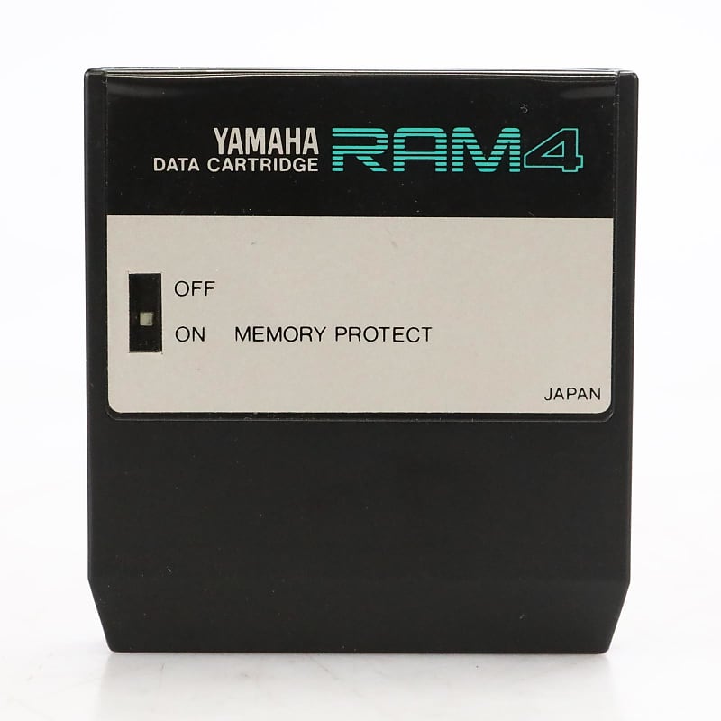 Yamaha RAM4 Memory Data Cartridge for DX7 #46496 | Reverb