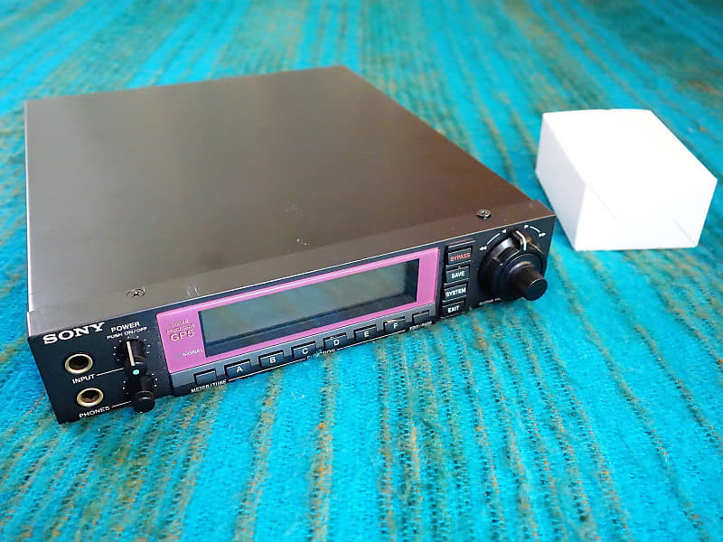 Sony HR-GP5 Guitar Processor / New Internal Battery w/ AC | Reverb