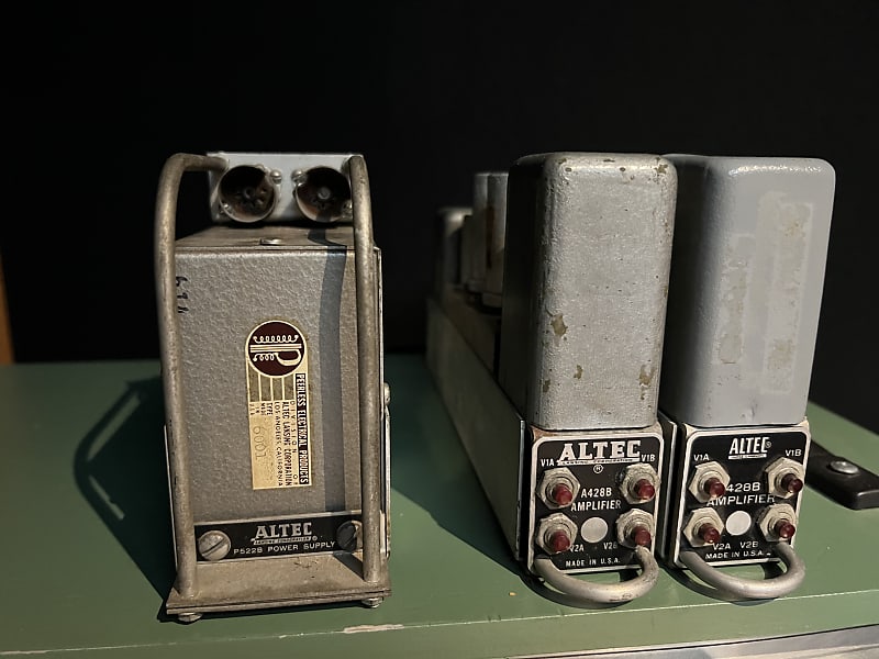 Altec 428B 429B Preamp & Power Supply | Reverb Australia