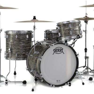 Pearl Peter Criss 1970’s KISS Alive 2 Drum Set Black/Chrome | Reverb