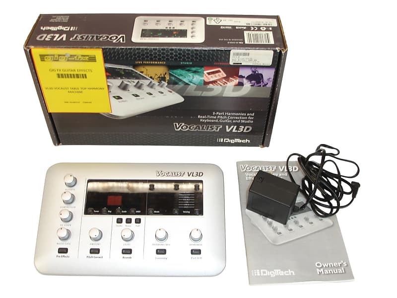 DigiTech VL3D Vocalist Desktop Harmony Vocal Processor | Reverb