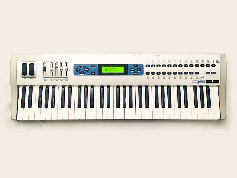 ALESIS QS 6.2 Synthesizer 61-Key Keyboard. Works Great ! | Reverb