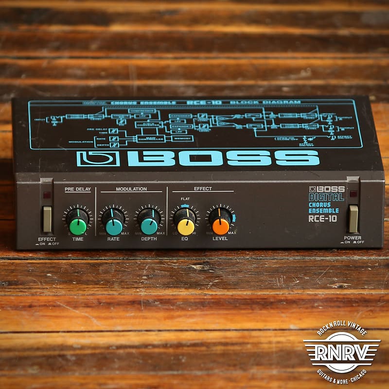 1980's Boss RCE-10 Chorus Ensemble Micro Rack Series MIJ | Reverb
