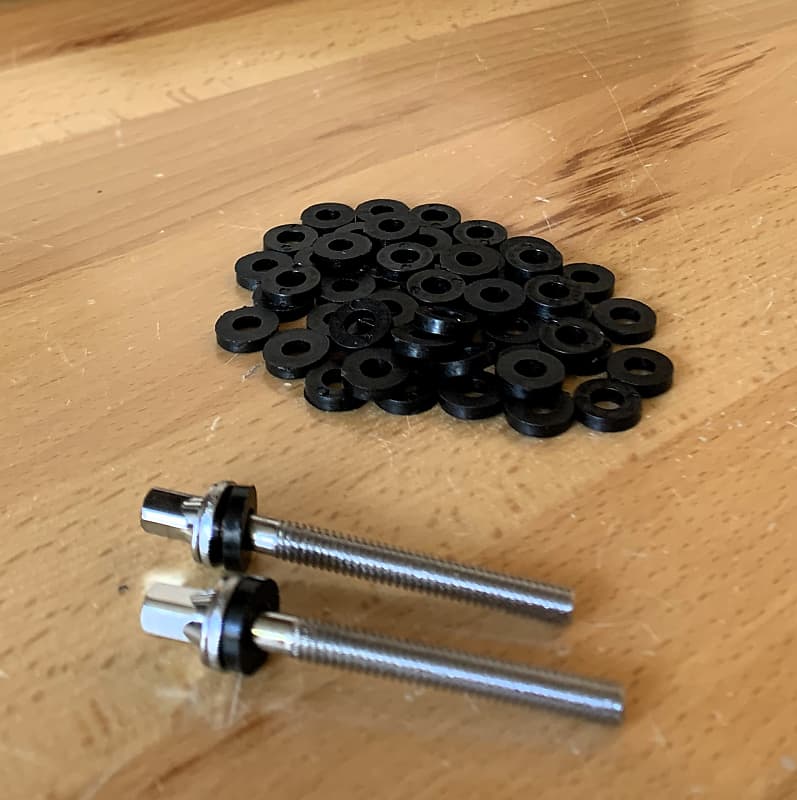 Tension Rod Nylon Washers, 50 Pack - Black | Reverb