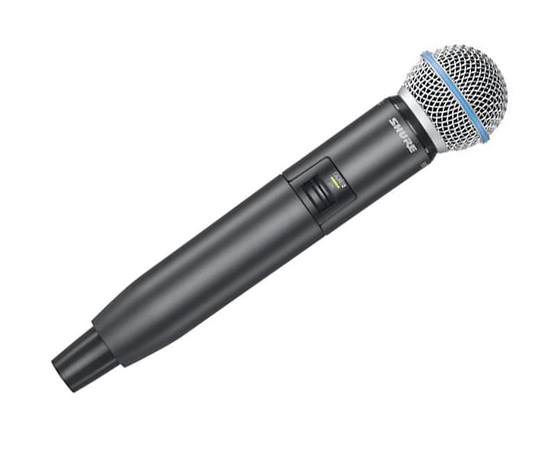 Shure GLXD2 Handheld Transmitter w/BETA 58 Capsule | Reverb