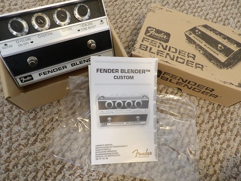 Fender Blender Fuzz Reissue with box and docs (rjn) | Reverb