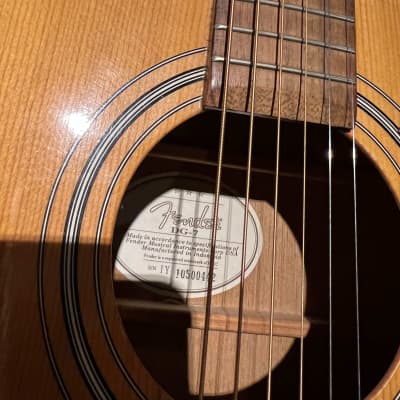 FENDER DG-7 acoustic guitar | Reverb