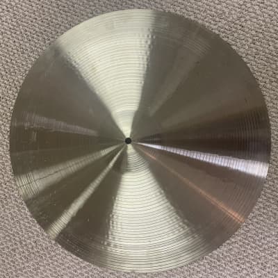 Krut 22” Crash Ride Cymbal 1960s Zyn NS12 Nickel Silver | Reverb