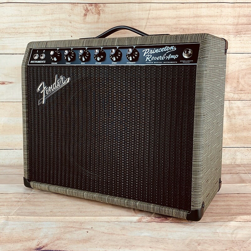 Fender FSR '65 Princeton Reverb Chilewich Charcoal, Limited | Reverb