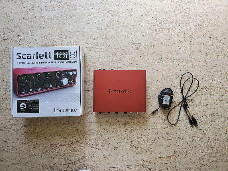 Focusrite Scarlett 18i8 1st gen. audio interface | Reverb