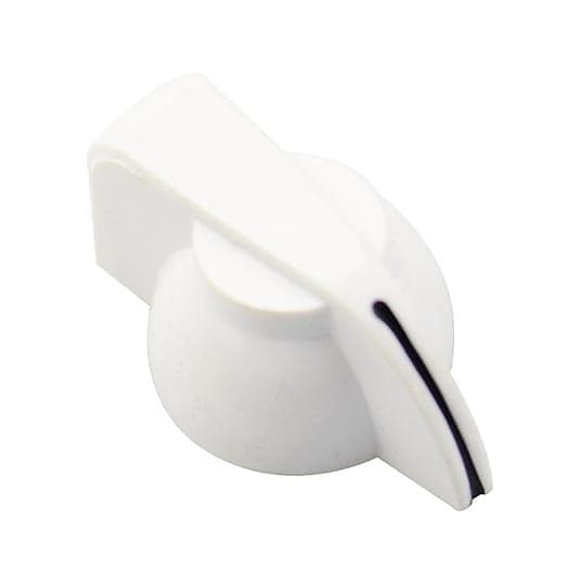 Chicken Head Knobs for Guitar Knobs Amps 6mm – White - 1x | Reverb