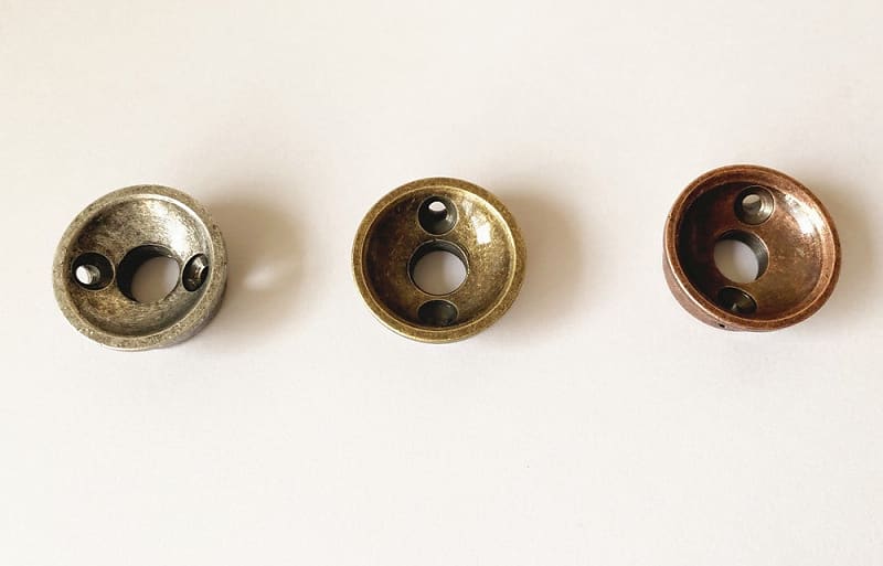 Solid Brass material,Tele Jack Cup,Antique | Reverb