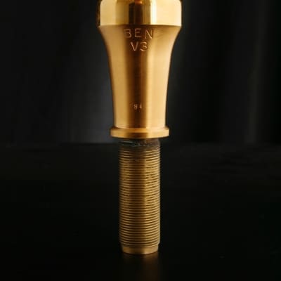 Pre-Owned Monette Raja P3-STC Trumpet in Brushed Gold Plate! | Reverb