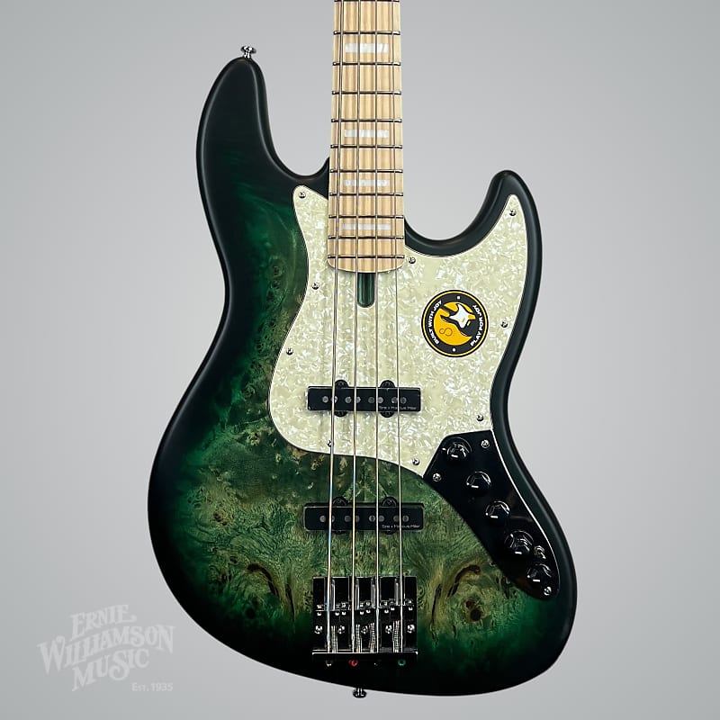 Sire Marcus Miller V7 Ash Reissue Transparent Green Satin | Reverb