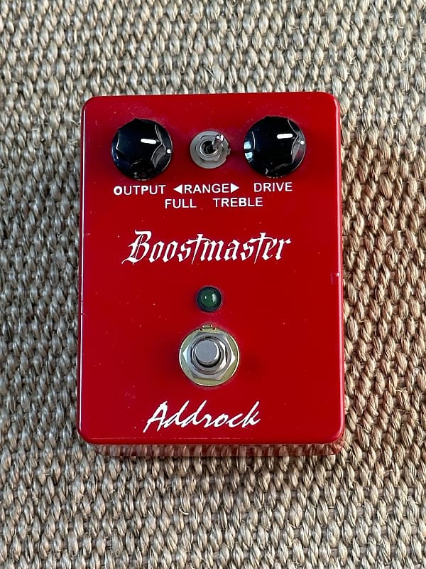 Addrock BoostMaster - Red | Reverb