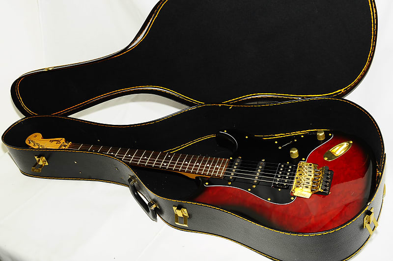 Fender Japan STR-75R Stratocaster Electric Guitar Ref No 1966 | Reverb