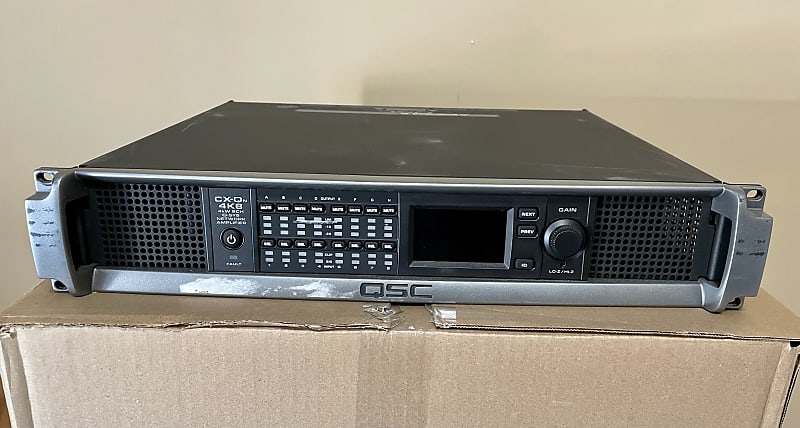 QSC CX-Qn 4K8- 8 Channel 4000 W Network Amplifier | Reverb