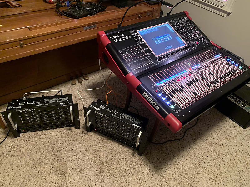 Like New Digico SD9 in modified Midas Pro2c road case with 2 | Reverb