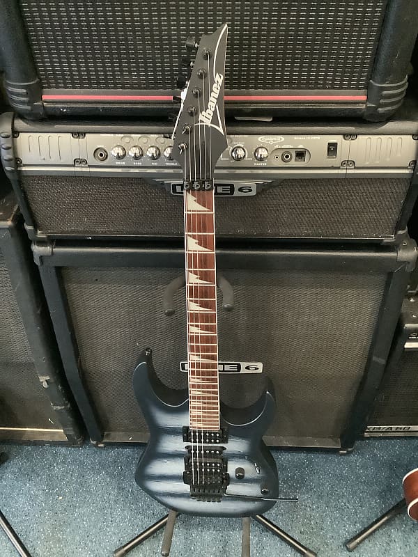 Ibanez RG470DX MID 2000’s - BLACK PLANET MATT | Reverb