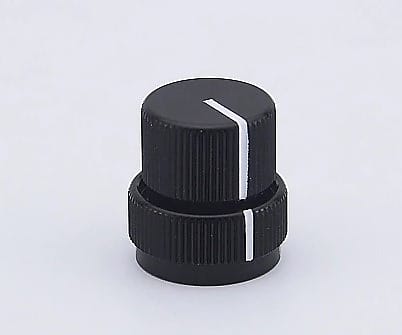 Anonymous Black aluminum dual concentric stacked knobs for | Reverb