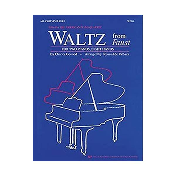 Waltz from Faust (2 pianos, 8 hands) Charles Gounod/ Renauld | Reverb