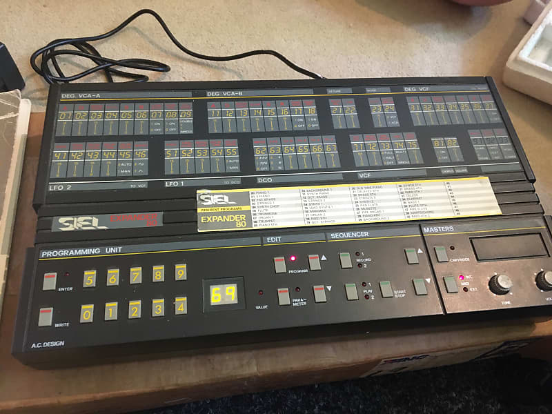 Siel Expander 80 Programmable Midi synth module | Reverb UK