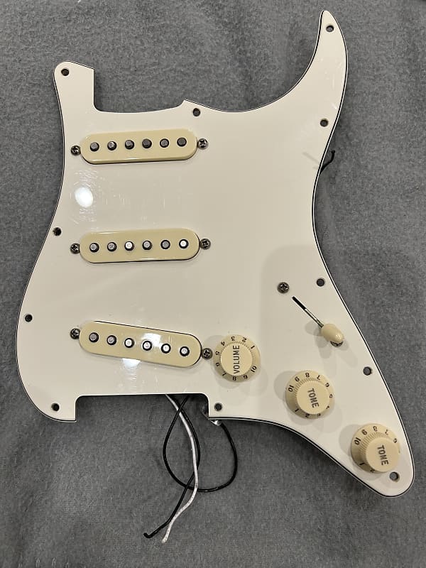 Stratocaster Loaded Pickguard -Fender V-Mods Pickups | Reverb