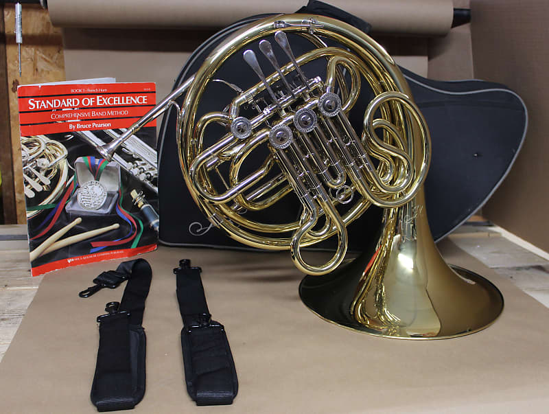 JL Cooper Double French Horn 2000s - Gold Laquered | Reverb