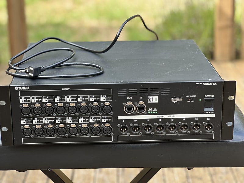 Yamaha SB168-ES EtherSound Technology Stage Box Exellent | Reverb
