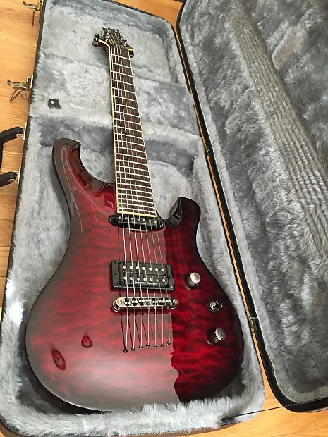 Schecter 007 Elite 7-string Guitar Black Cherry | Reverb