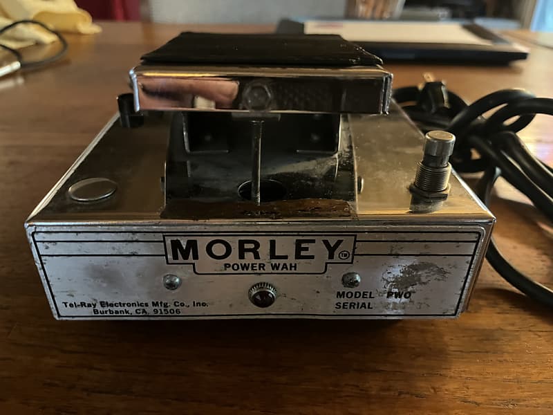 Morley Power Wah Pedal - 1970's - With Treble Boost Mod NMR | Reverb