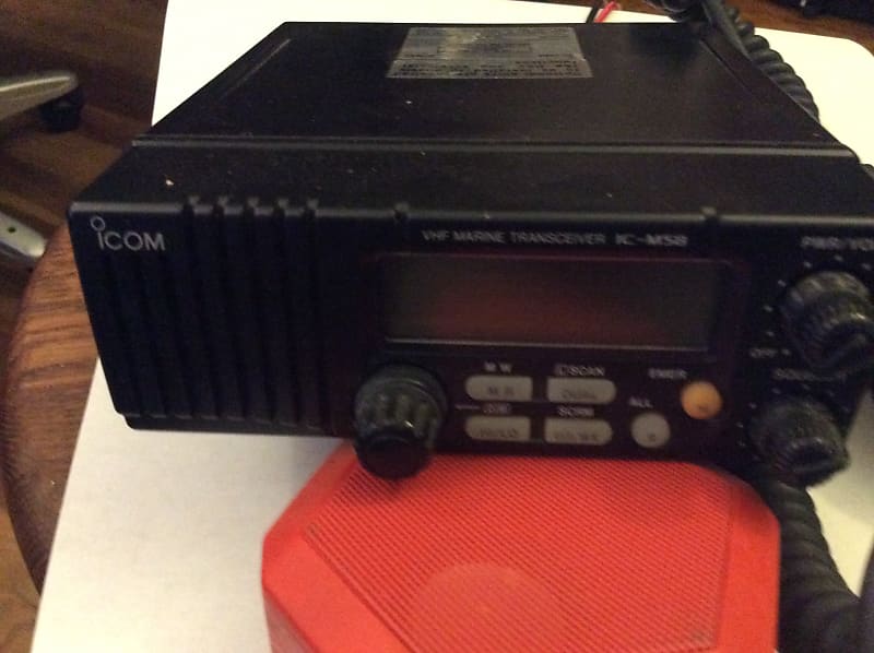 Icom Marine PA hailer and radio 2011 - Black | Reverb
