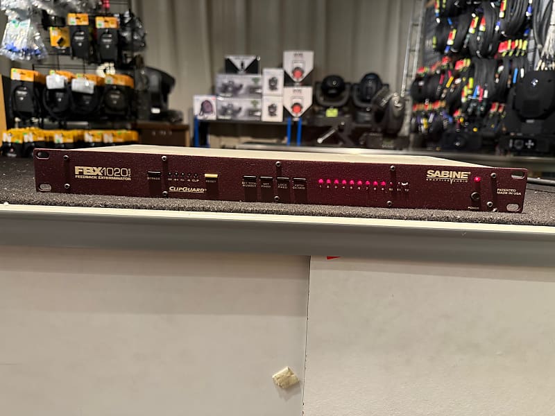 Sabine FBX1020+ Feedback Exterminator | Reverb