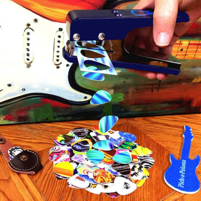 Premium Pick Maker - DIY Guitar Pick Punch Mega Gift Pack | Reverb
