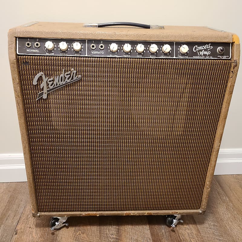Fender Concert Amp - December 1960 - safely | Reverb Canada