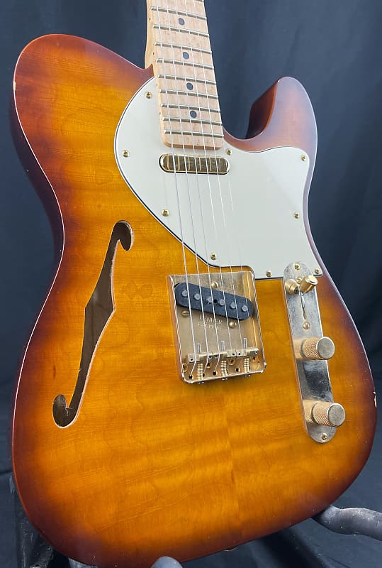 Custom/Hybrid Thinline Telecaster, Relic, Swamp Ash with | Reverb