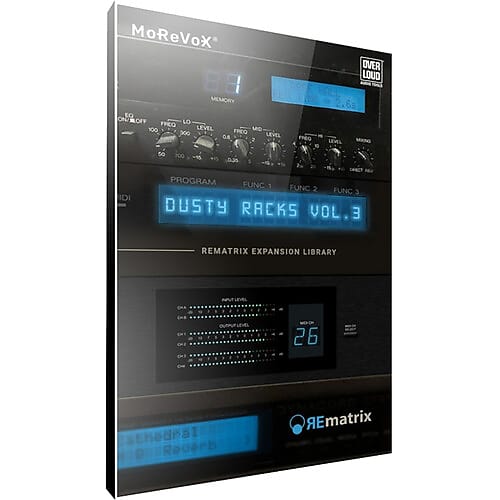 Overloud Dusty Racks Vol. 3 Expansion Library for REmatrix | Reverb